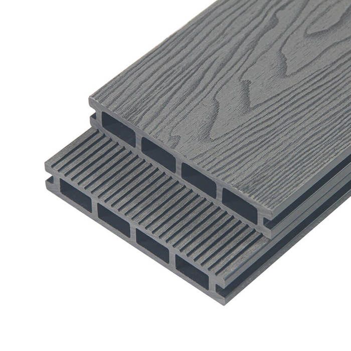 Planches de terrasse WPC HOME DELUXE SAMANA PREMIUM Set complet (y ...