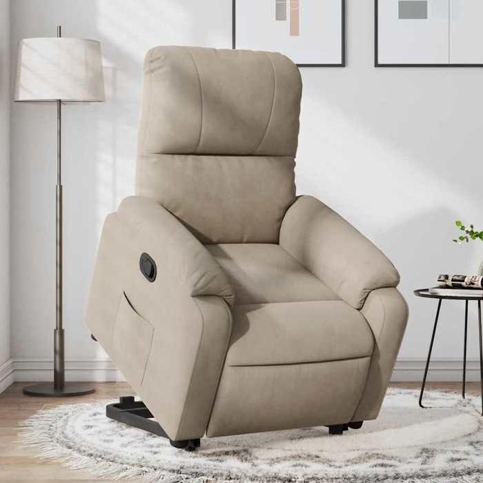 BONNIE®（Taupe）Fauteuil releveur - dossier inclinable/135 degrés - taupe ...