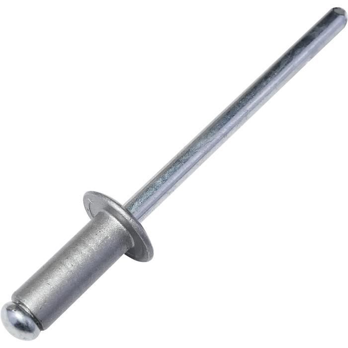 38Lot De 50 Rivets Aveugles Ø4X10 Mm Couleur Aluminium Gris Ral 9007 ...