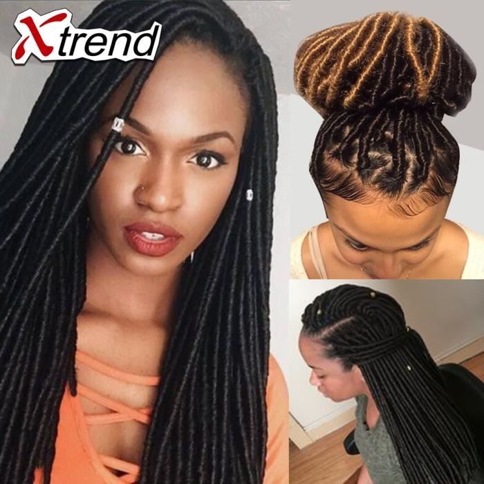 6paquet /lot 18'' La Havane Mambo Faux Locs Tresses Crochet Dreadlock ...