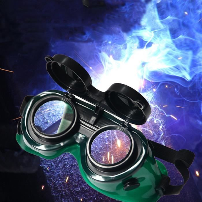 Masque de soudure,Lunettes de sécurité rabattables,accessoires de ...