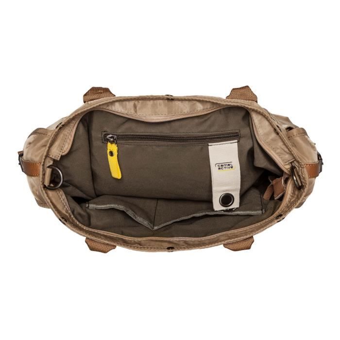 Sac à bandoulière - camel active - Aruba Shopper M - Beige - 100% nylon ...