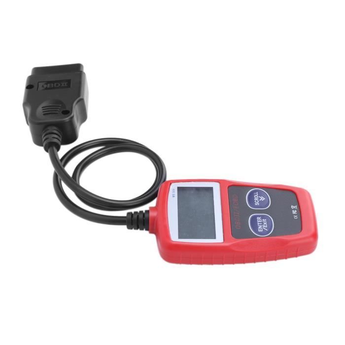 Cikonielf Analyseur OBD2 OBD2 Scanner CAN Lecteur de code de moteur de ...