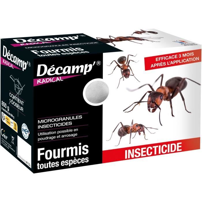 Microgranules anti-fourmis - DECAMP'RADICAL - 800 gr - Cdiscount Jardin