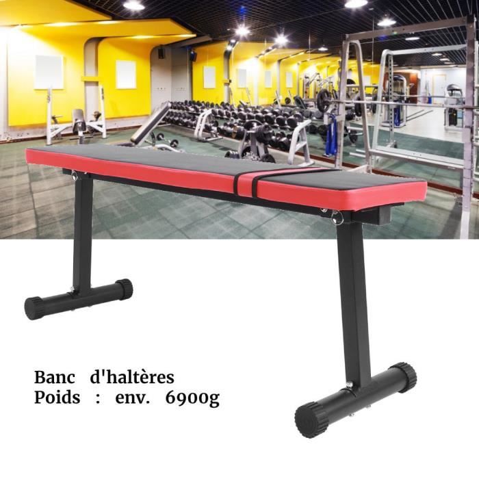 BEL Banc de Musculation - Confortable - pour entraînement avec haltères ...