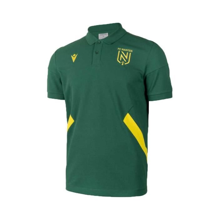 Polo - Macron - FC Nantes Officiel Football - Vert - Mixte - Manches ...