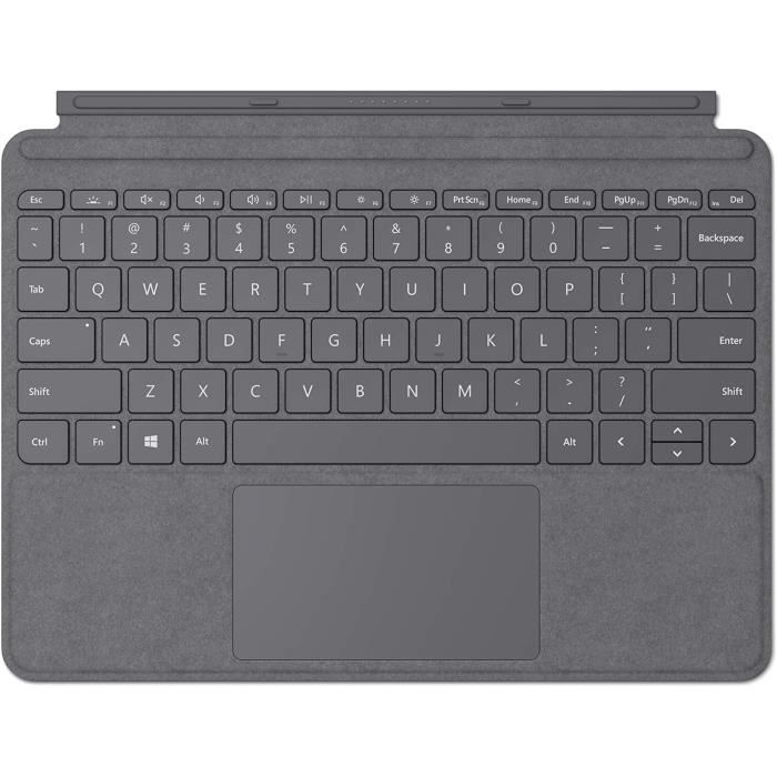 Microsoft Go Type Cover Keyboard Microsoft (Platinum)[J1380 ...