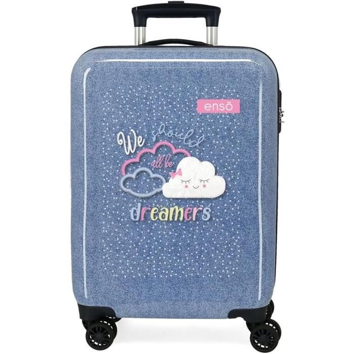 Dreamer Valise Cabine Bleue 38 X 55 X 20 Cm Rigide Abs Fermeture À ...