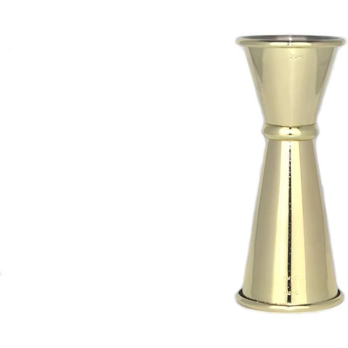Doseur Cocktail et Alcool 25-50ml – Jigger Professionnel Acier ...