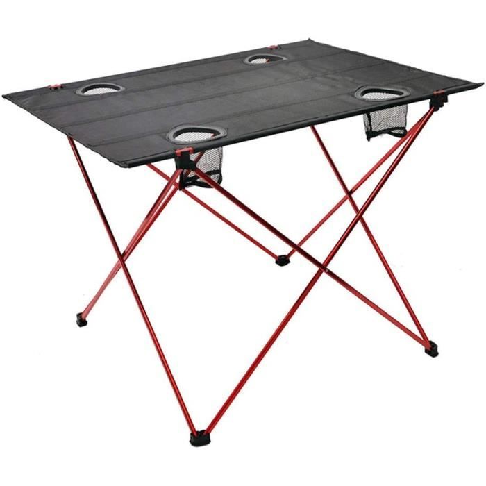 Table Pliante En Aluminium, Table De Plage De Camping En Plein Air Mini ...