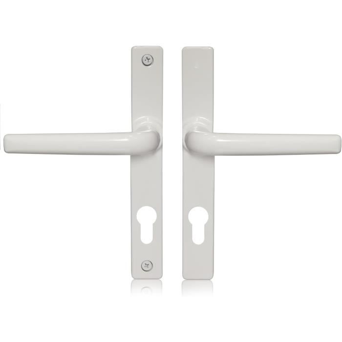 Ferco - Paire De Poignées De Porte En Upvc - 70 Mm Ressorts De Rappel ...