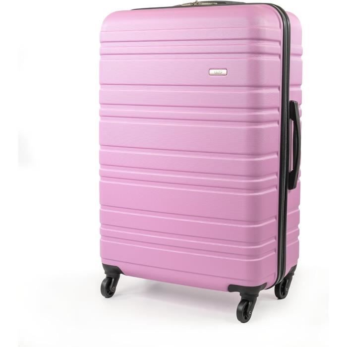 Valise Rigide Avec Roulettes \ Bagage Rigide Qualité Certifiée Roues Et ...