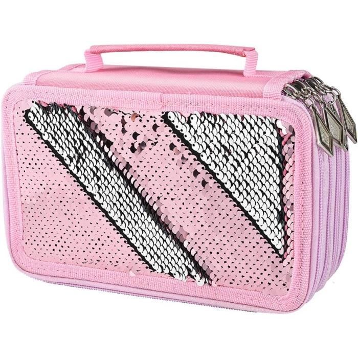 Sac À Crayons Grande Capacité 4 Compartiments, Mode Étui Crayons ...