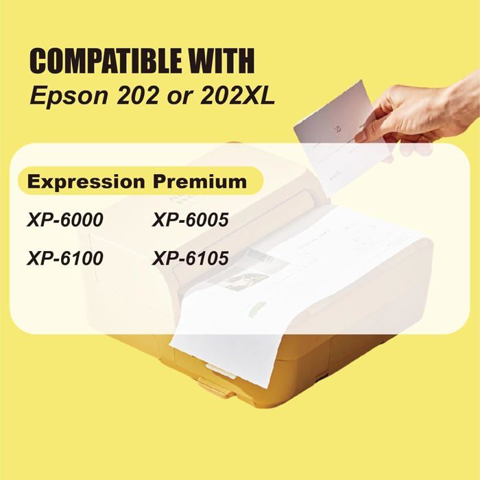 202 Xl (Pack De 11) Cartouches D'Encre Compatibles Avec Epson 202 202Xl ...