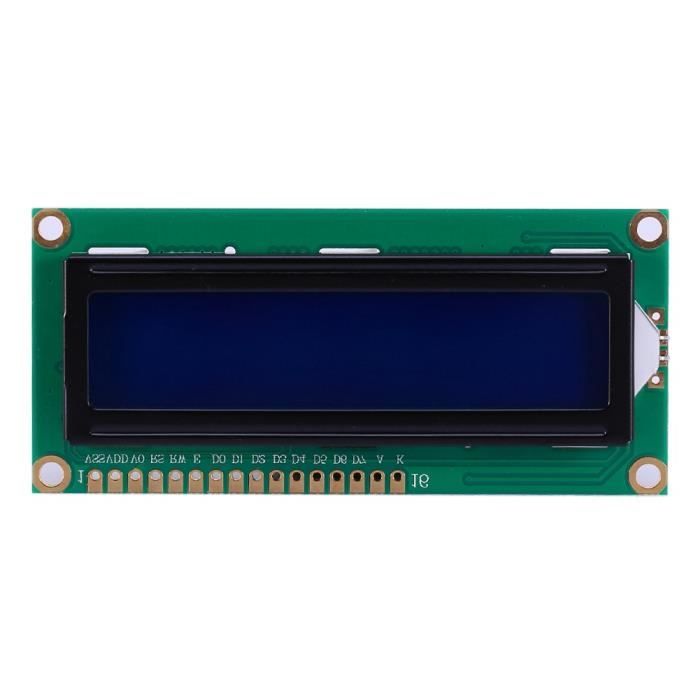 Akozon écran LCD 1602 écran bleu du module d'affichage LCD avec ...