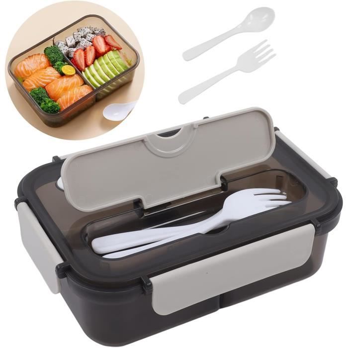 Bento Lunch Box Container, Compartiment Lunch Box 2 Compartiments Bento ...