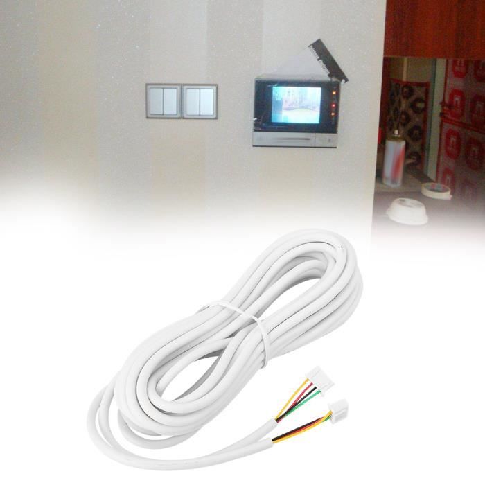 Qiilu Câble 6-core cable, telephone cable, pre-connected cable ...