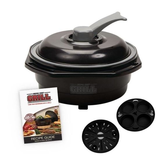 Micro chef Grill 6 en 1 micro-ondes cuisson pot anti-adhésif ...