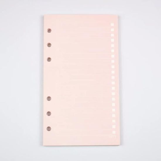 Feuillet mobile - Page - To Do List Pink - 40 Feuilles - Rose Violet ...