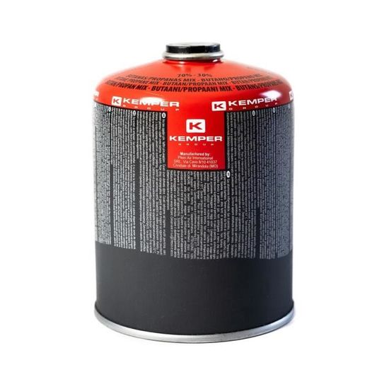 Cartouche gaz 450g butane propane mix KEMPER Bouteille de gaz à valve 7 ...
