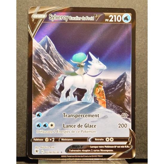 Carte Pokémon Sylveroy Cavalier du Froid V 210 PV TG14-TG30 EB10 - Astres Radieux NEUF FR ...