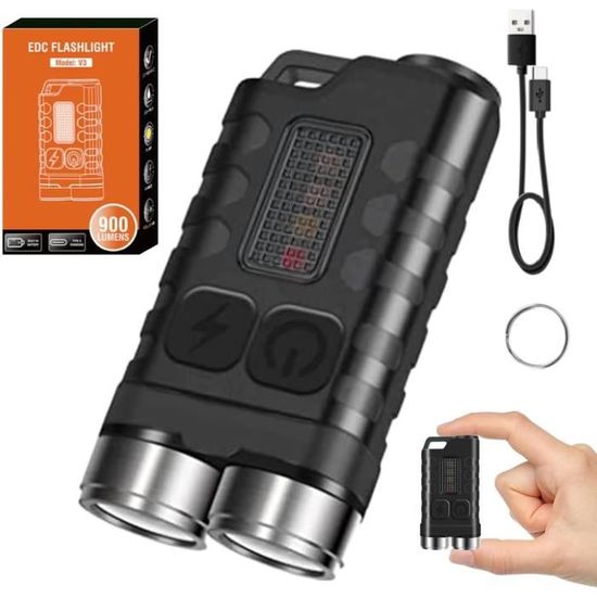 Mini Lampe Torche Led Ultra Puissante 900 Lumen Petite Lampe De Poche ...
