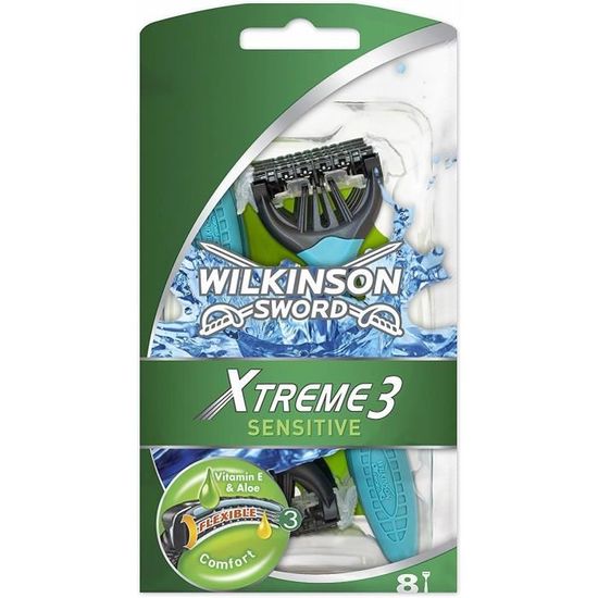 Wilkinson Rasoirs Jetables pour Homme Sword Xtreme 3 Sensitive97 ...