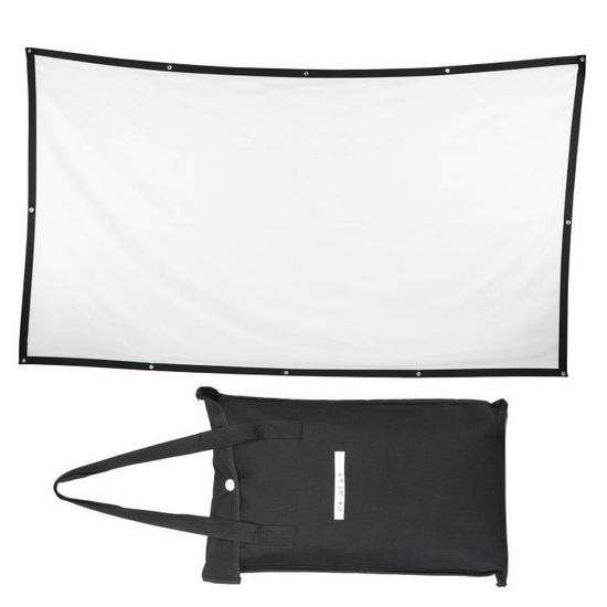 TMISHION écran de projection extérieur Écran de cinéma extérieur 120 po ... TMISHION écran de projection extérieur Écran de cinéma extérieur 120 po ...