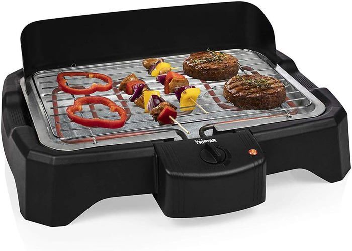 Barbecue Électrique De Table Bq-2824 , 2000 W, Des Grillades Sans Fumée ...