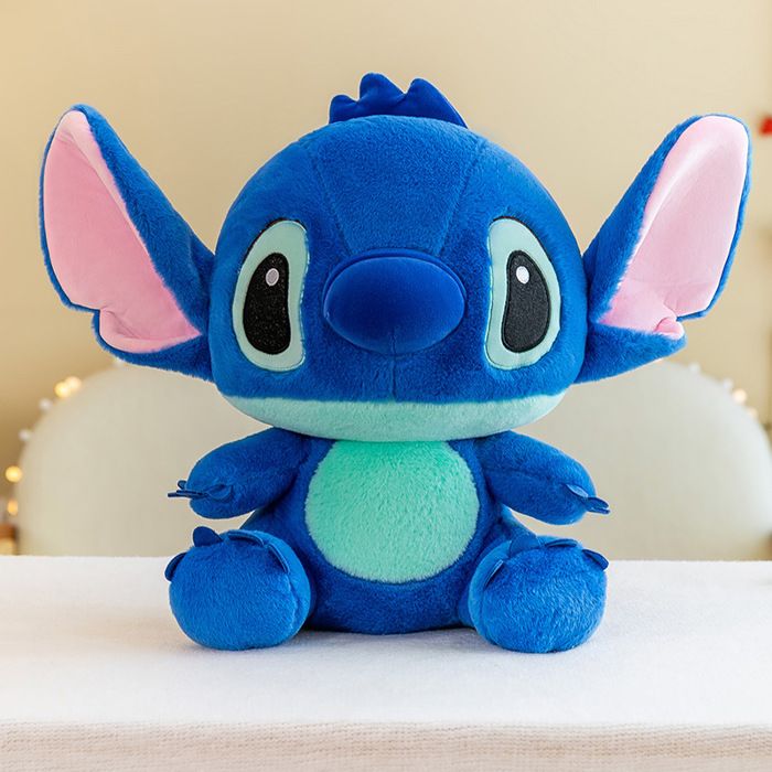 Lilo & Stitch Couple Stitch Bleu Jouets En Peluche Cadeaux De Vacances ...