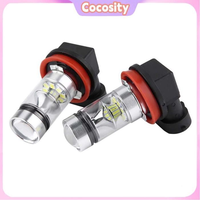Cocosity phare à LED 100W 360 Degrés H8 H9 H11 LED Phare Ampoules Kit ...
