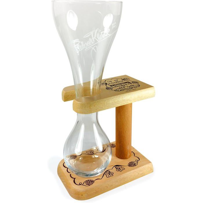 Pauwels Kwak Verre à bière 25 cl avec support eois124 - Cdiscount Maison