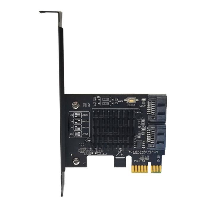 Nouvelle carte SATA Raid PCI-E pour disque dur et SSD, contrôleur ...