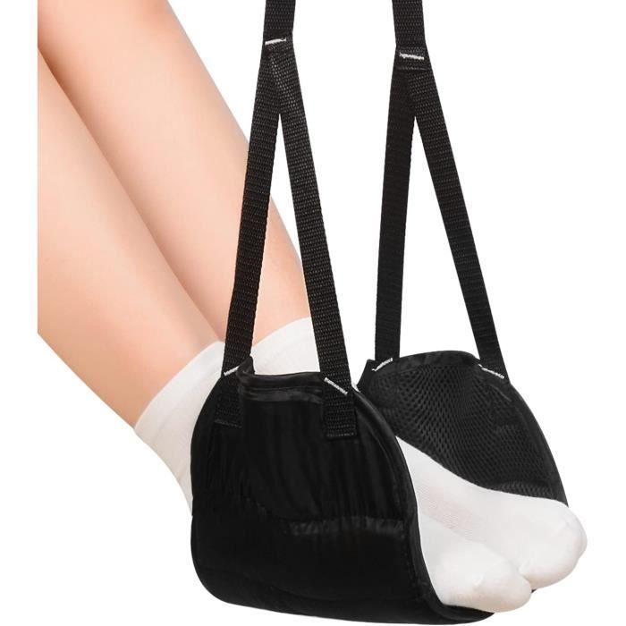 Hamac de Pied, Repose Pieds d’Avion Compactable Réglable Hamac de Pied ...