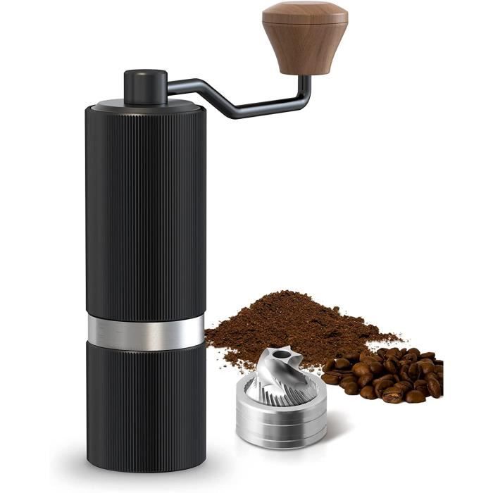Moulin à Café Manuel Portable avec Meule en Acier Inoxydable CNC ...
