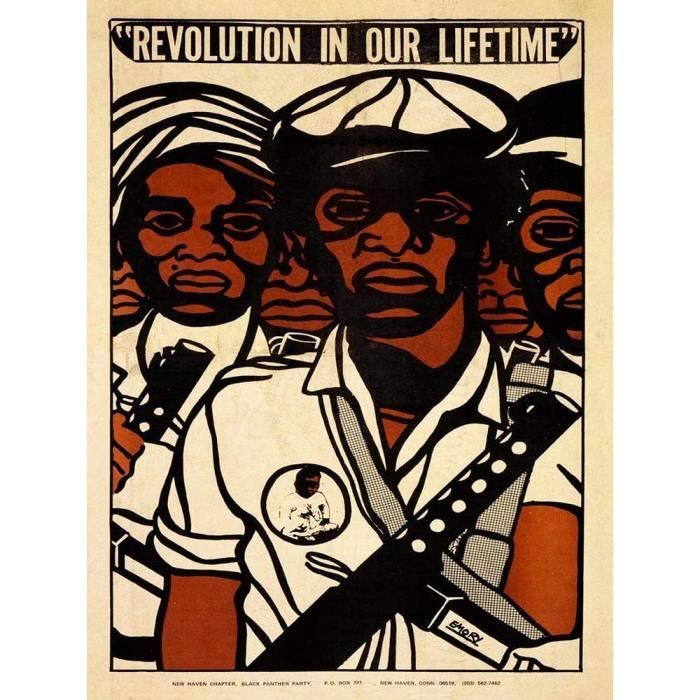 Propaganda Political Civil rights Black Panther party africano stampa ...