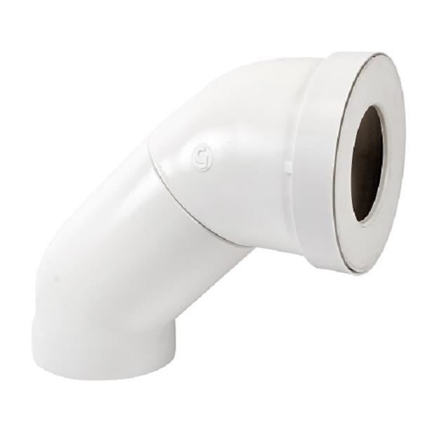 Tuyau évacuation WC Orientable - GRANDSIRE - Ø 100mm - PVC - Entraxe ...