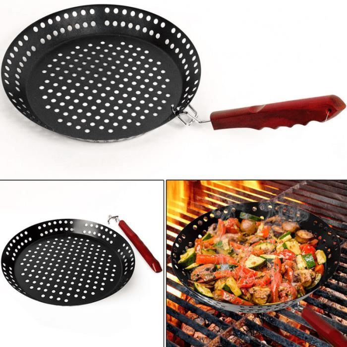 Détails sur POELE A BARBECUE 32 CM ANTIADHESIVE NEUF GRILL MARRONS ...