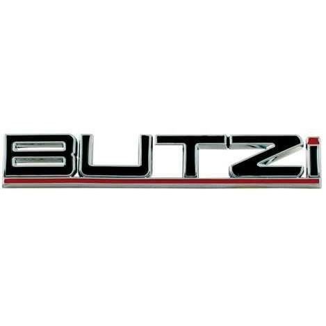 Adhésif 3D - BUTZI - Chrome - Noir - 105x18mm - Pour Voiture ...