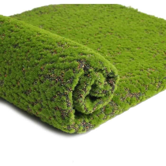 Tapis De Mousse Artificielle Faux Tapis De Gazon D'Herbe Tapis D ...