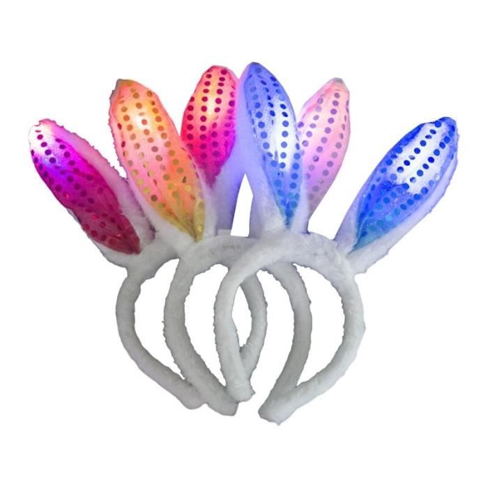 Oreilles De Lapin En Peluche 3d Cerceau De Cheveux Oreille De Lapin