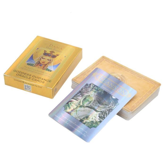 Cartes de Tarot Déesse Oracle - CUQUE - Version Anglaise - Divination ...