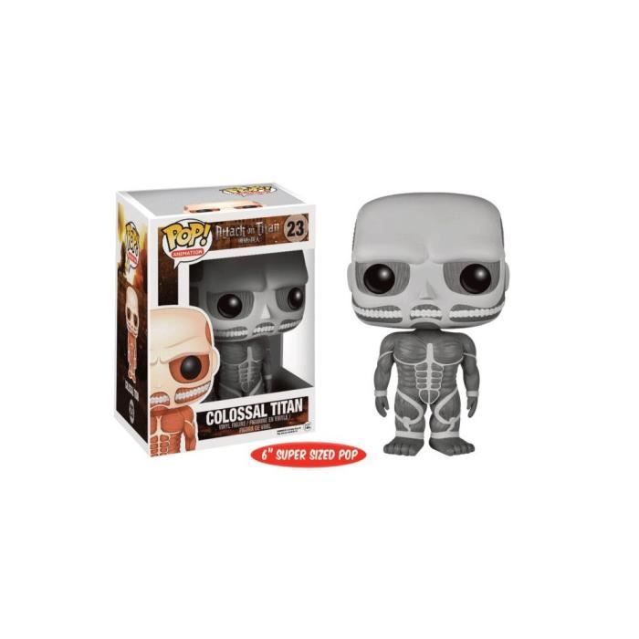 Figurine Attaque Des Titans - Colossal Titan Black & White Exclu ...