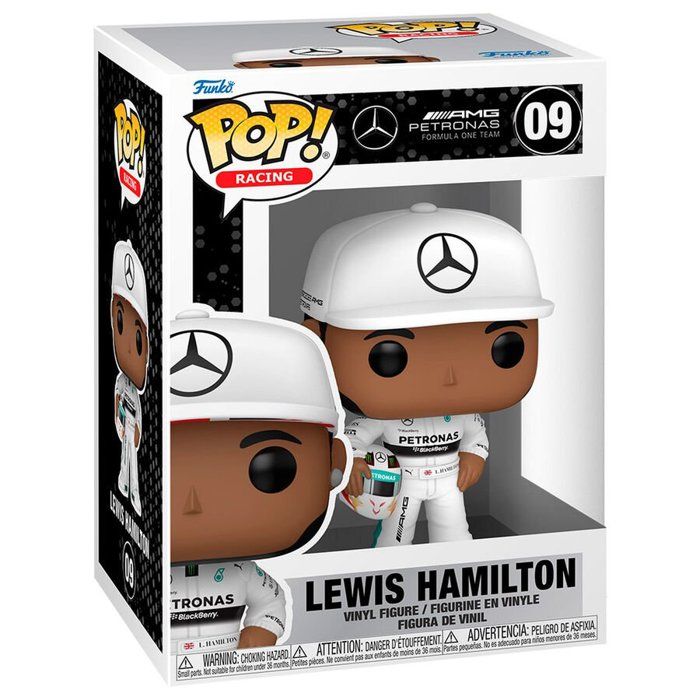 Figurine Funko Pop! Racing - Formule 1 - Lewis Hamilton W/helm ...