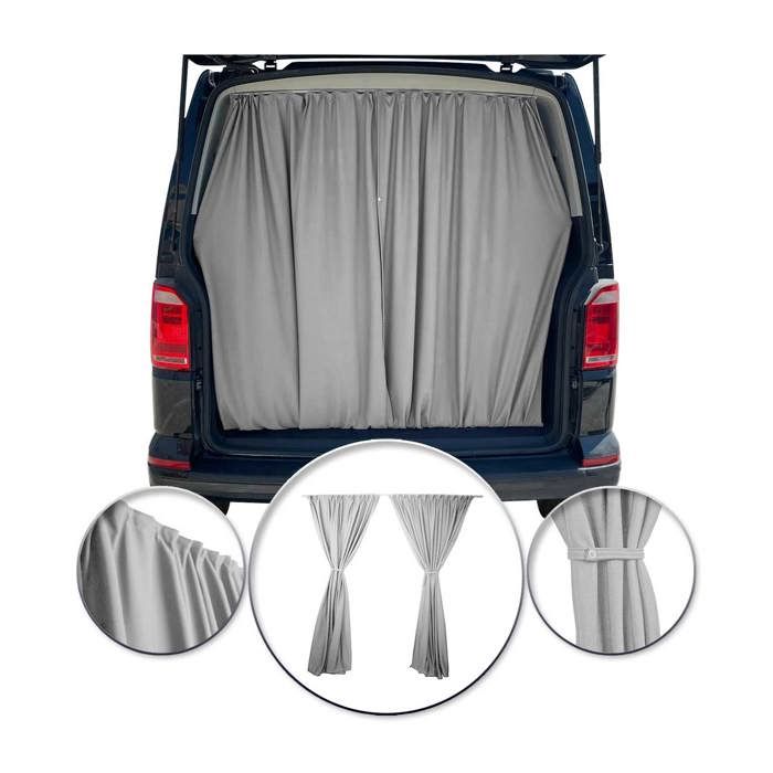 Rideaux de Porte Hayon - OMAC - VW T7 Multivan - Gris - 160x200 cm ...