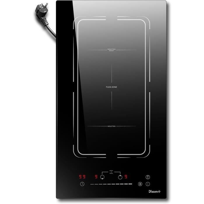 Plaque Induction 2 Feux Encastrable Avec Fiche , Plaque De Cuisson ...