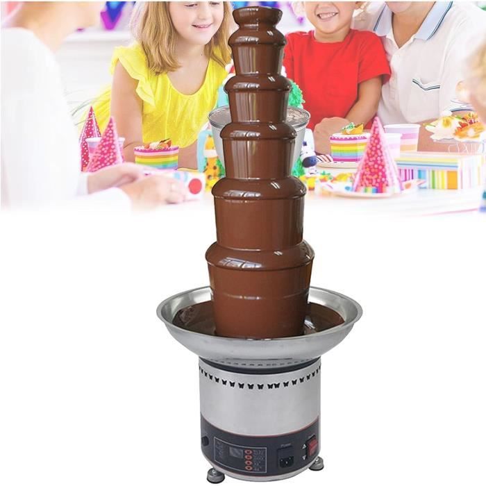 Machine De Fontaine De Chocolat Électrique, 5-6 Niveaux De Sauce En ...