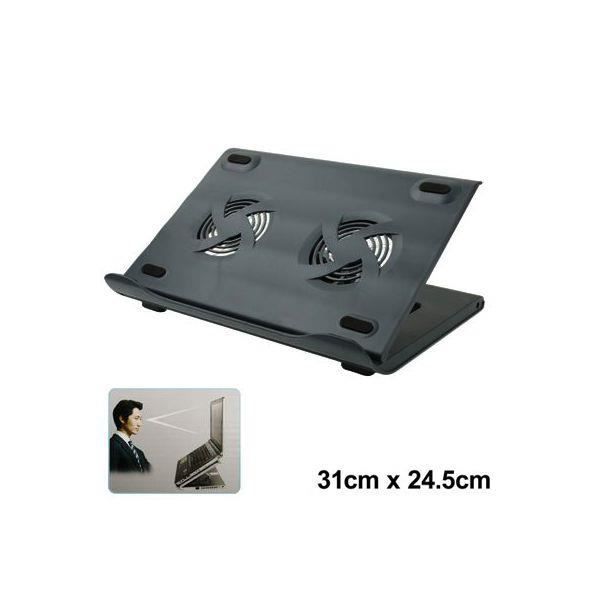 Ventilateur PC portable support ventilé refroidissement externe gris ...