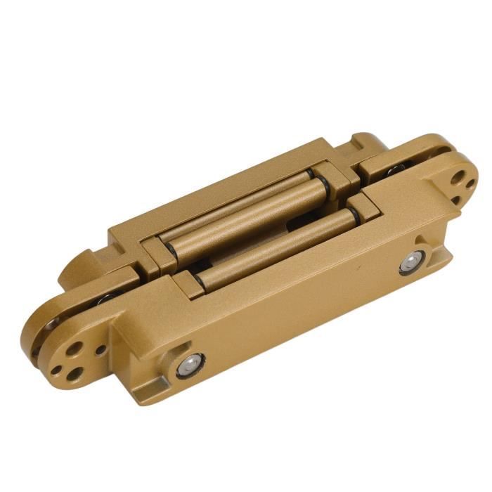 Zerone Charnières invisibles Charnières de porte 3D réglable Invisible ...