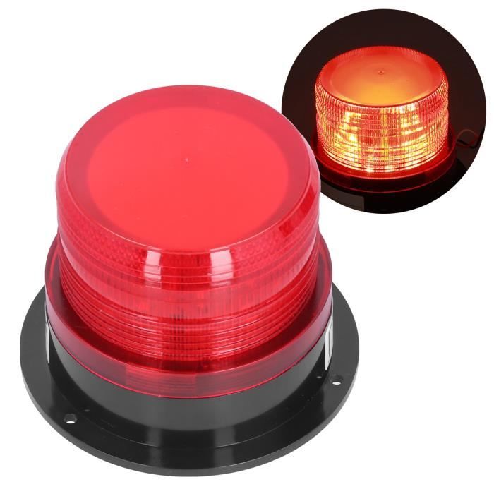 Balise lumineuse LED - Noname - Étanche - Rouge - 360 degrés - Faible ...